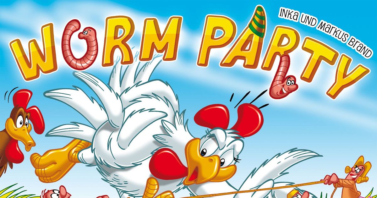 Worm Party | Board Game | BoardGameGeek