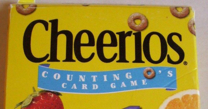Cheerios Counting O's Card Game | Board Game | BoardGameGeek