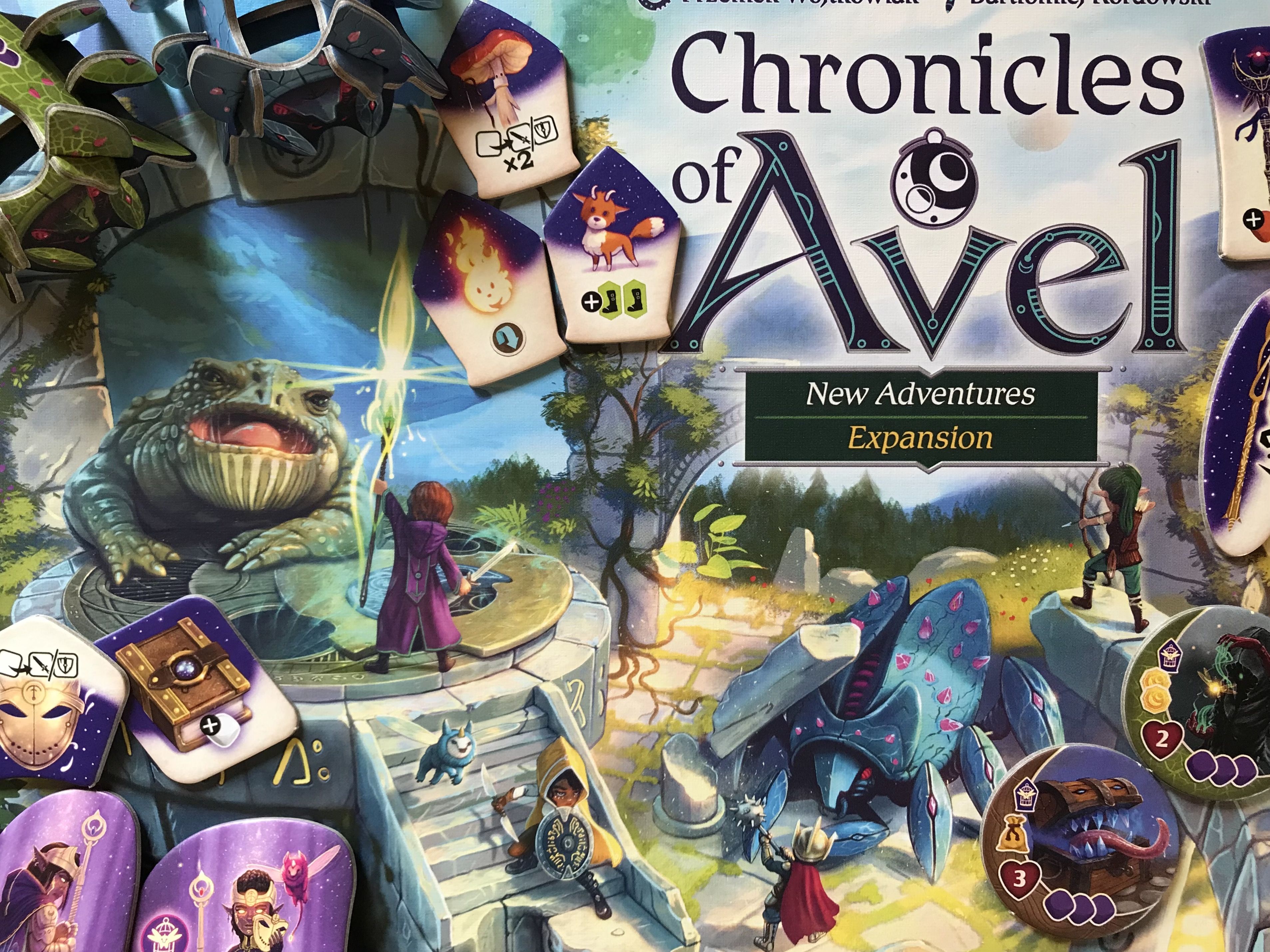 Review - Chronicles of Avel: New Adventures (Mr. & Ms. Meeple) | Chronicles of Avel: New Adventures