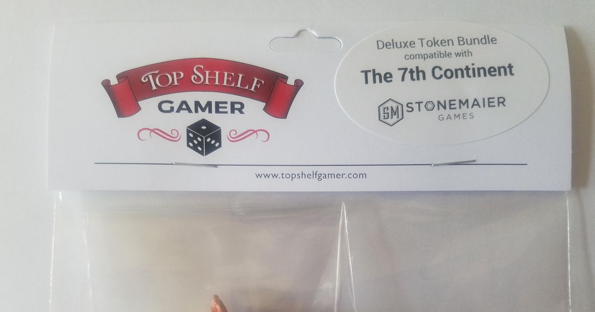 The 7th Continent: 4 Fire Tokens | Board Game Accessory | BoardGameGeek