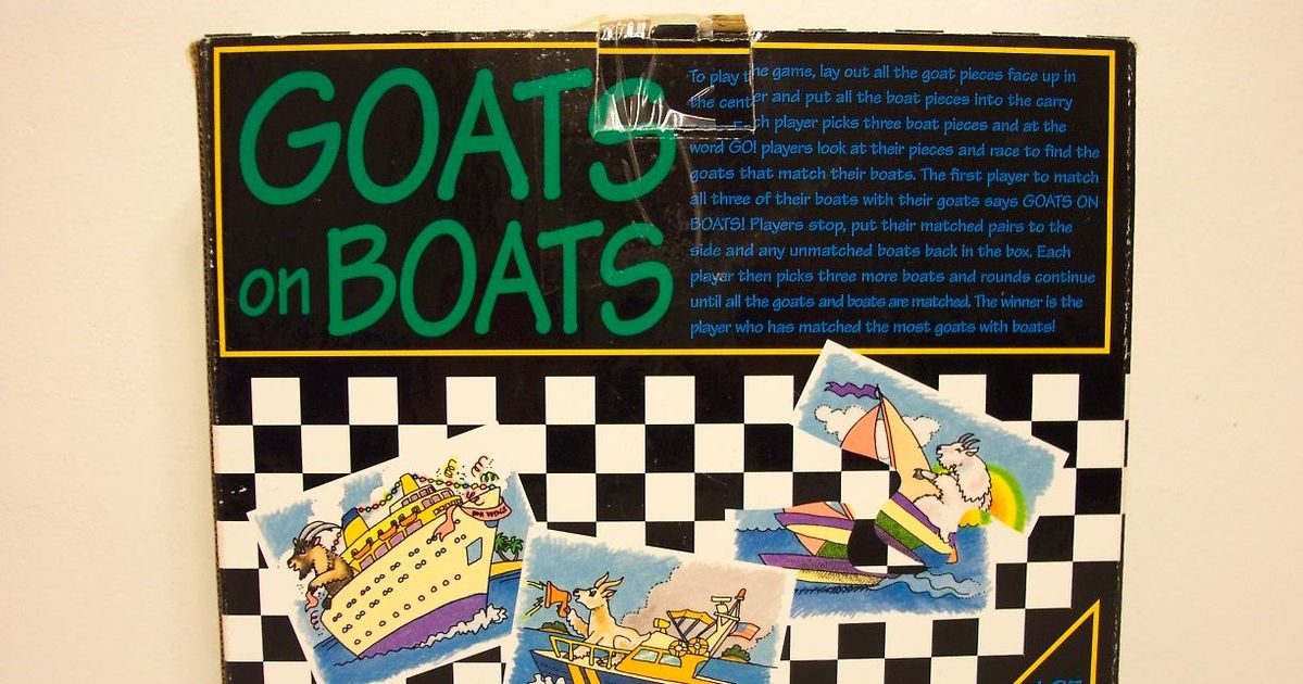 Goats on Boats | Board Game | BoardGameGeek
