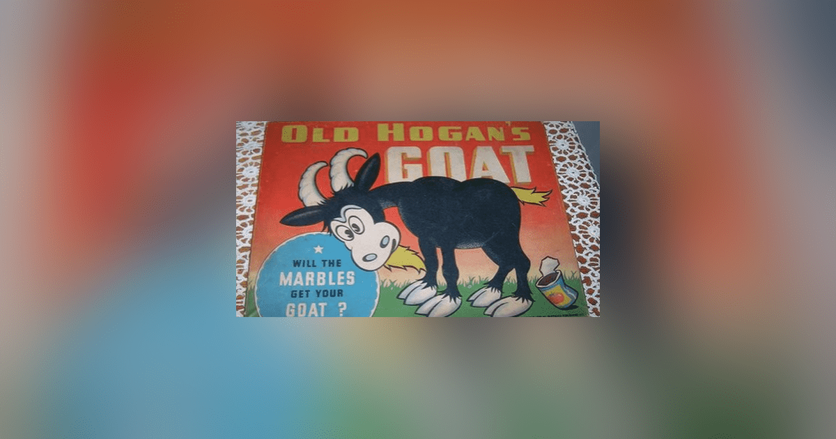 Old Hogan's Goat | Board Game | BoardGameGeek