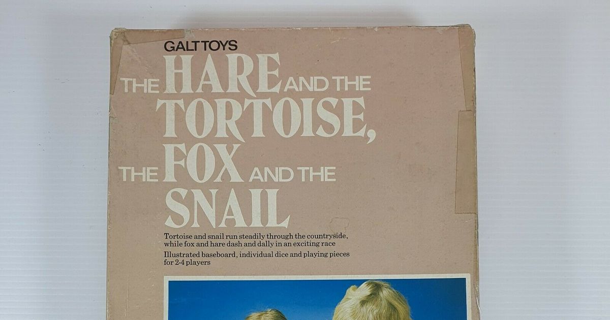 The Hare and the Tortoise, the Fox and the Snail | Board Game ...
