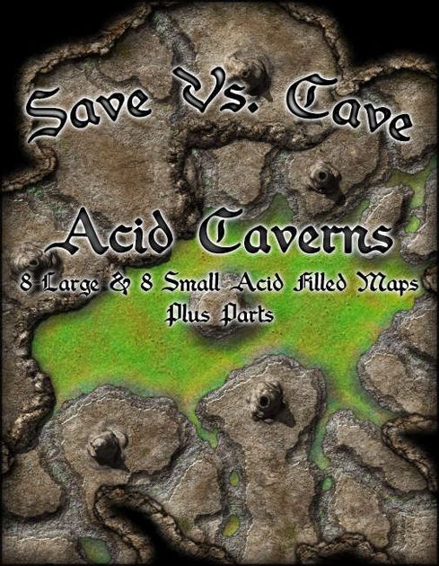 Save vs. Cave: Acid Caverns | RPG Item | RPGGeek