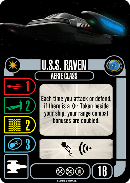 Raven Base | Star Trek: Attack Wing – U.S.S. Raven Expansion Pack