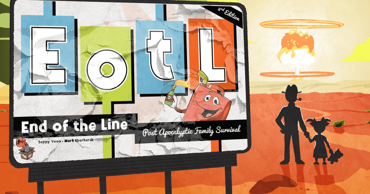 End of the Line: Post-Apocalyptic Family Survival | Board Game ...