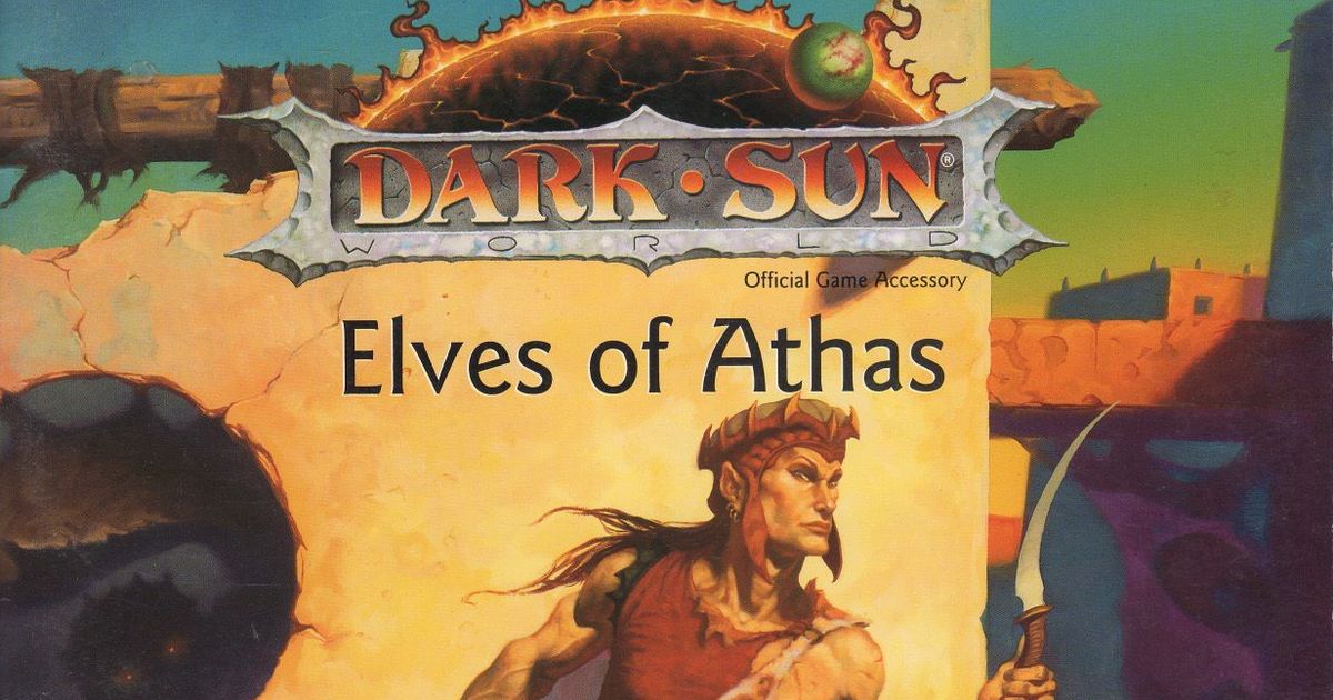 DSS3: Elves of Athas | RPG Item | RPGGeek