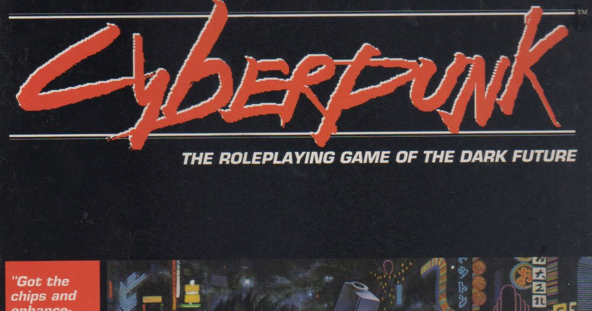 Cyberpunk 2020 | RPG Item | BoardGameGeek