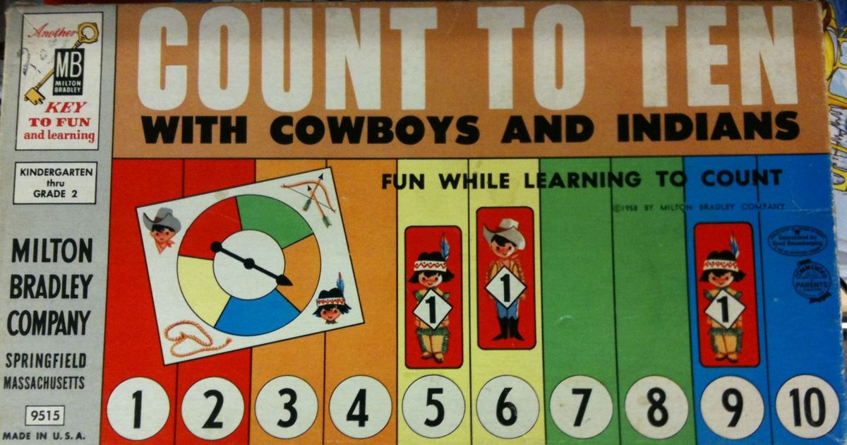 Count to Ten with Cowboys and Indians | Board Game | BoardGameGeek