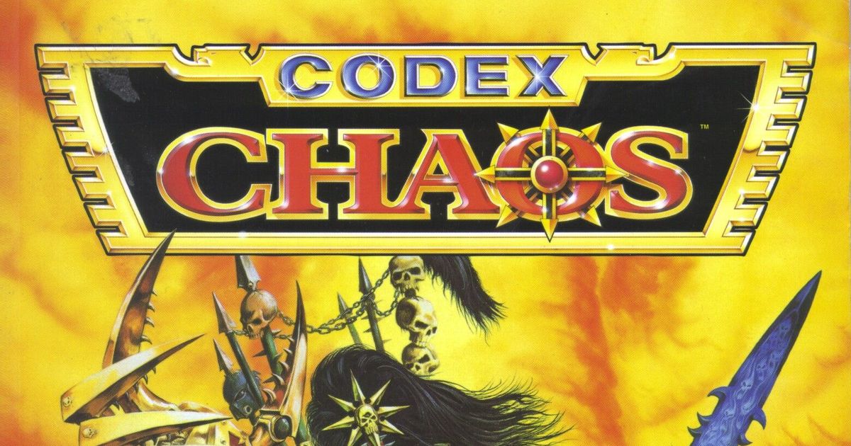 Warhammer 40,000 (Second Edition): Codex – Chaos | Board Game ...