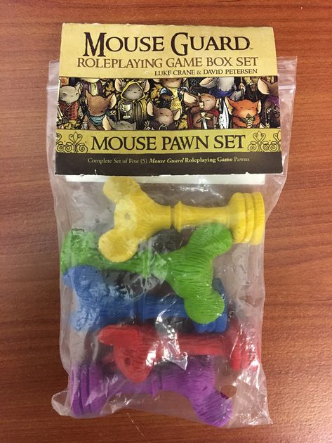 Mouse Guard RPG Pawn Set | RPG Item | RPGGeek