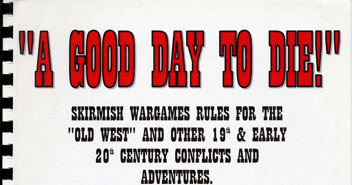 A Good Day to Die | Board Game | BoardGameGeek