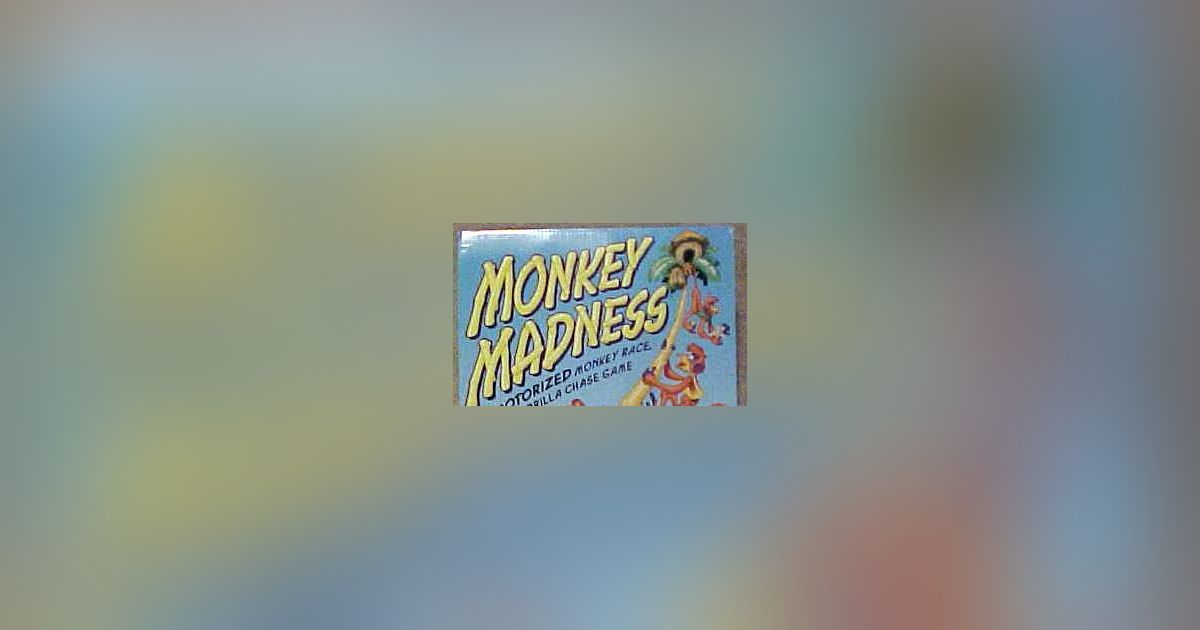 Monkey Madness | Board Game | BoardGameGeek