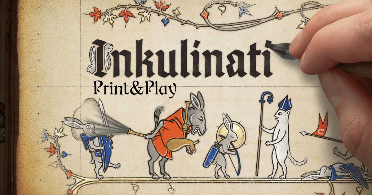 Inkulinati: Print & Play Board Game | Board Game | BoardGameGeek