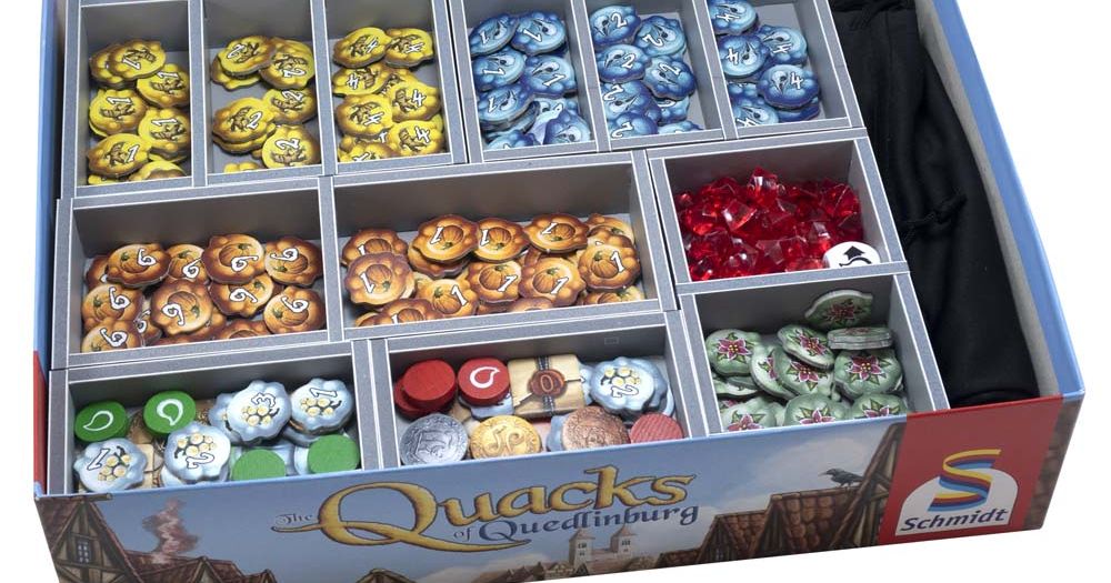 The Quacks of Quedlinburg: Folded Space Insert | Board Game Accessory | BoardGameGeek