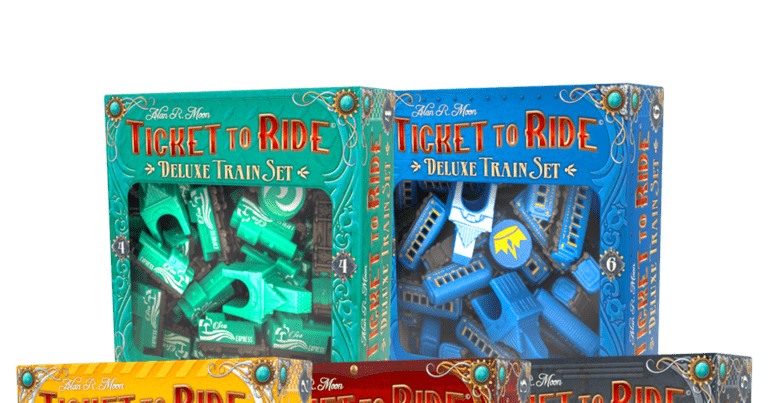 Ticket to Ride: Deluxe Train Set – 20th Anniversary | Board Game ...