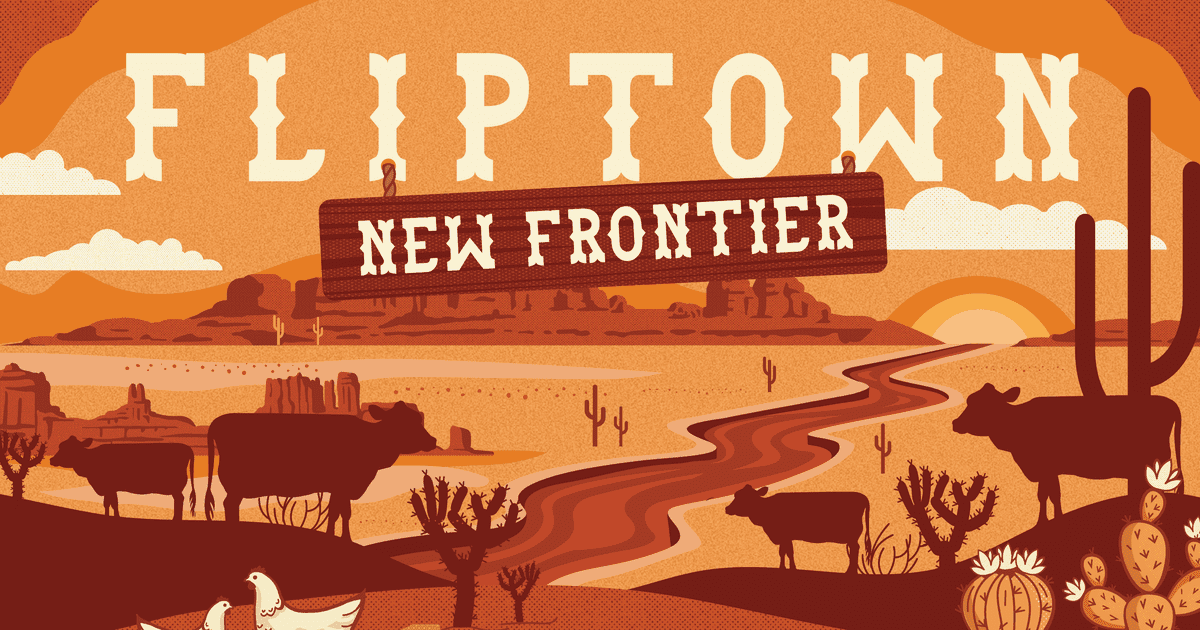 Fliptown: New Frontier | Board Game | BoardGameGeek