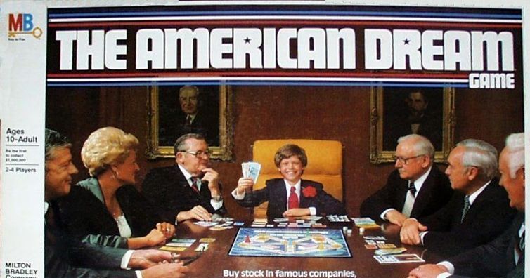 The American Dream Game | Board Game | BoardGameGeek