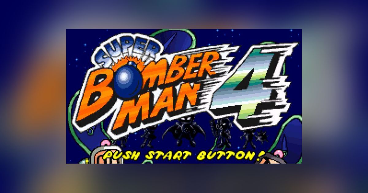 Super Bomberman 4 | Video Game | VideoGameGeek