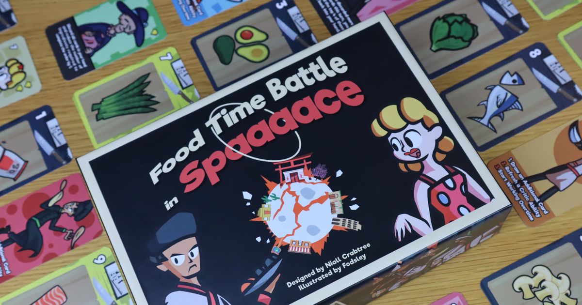 Food Time Battle in Space | Board Game | BoardGameGeek