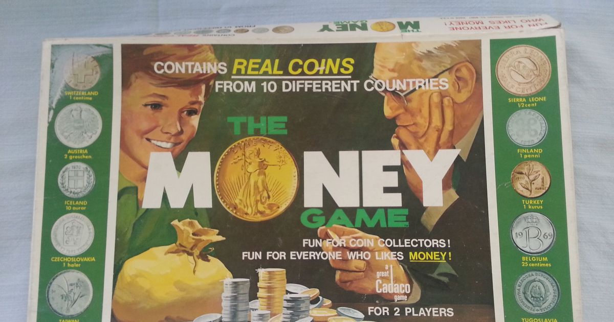 The Money Game | Board Game | BoardGameGeek