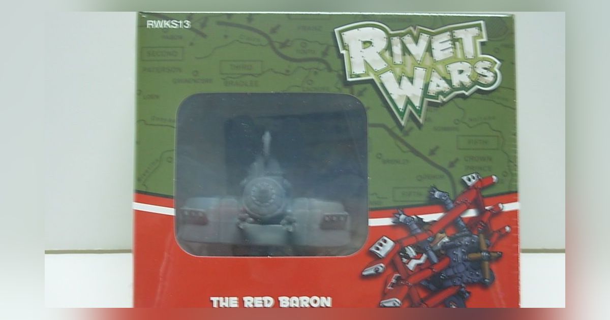 Rivet Wars: The Red Baron | Board Game | BoardGameGeek