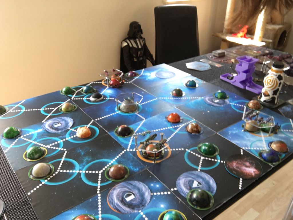 My latest custom board for TI: “Hyperlanes” | Twilight Imperium: Fourth ...