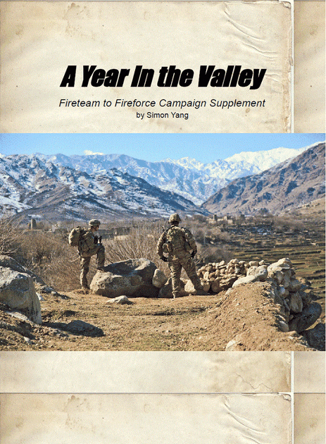 A Year In The Valley: Fireteam To Fireforce Campaign Supplement | Board ...