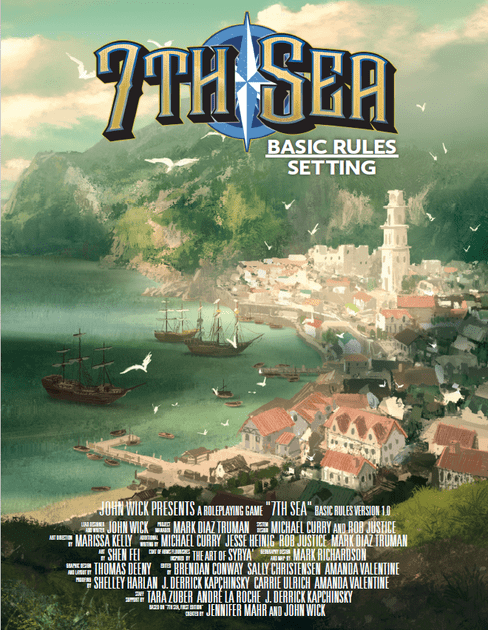 7th Sea Basic Rules: Setting | RPG Item | RPGGeek