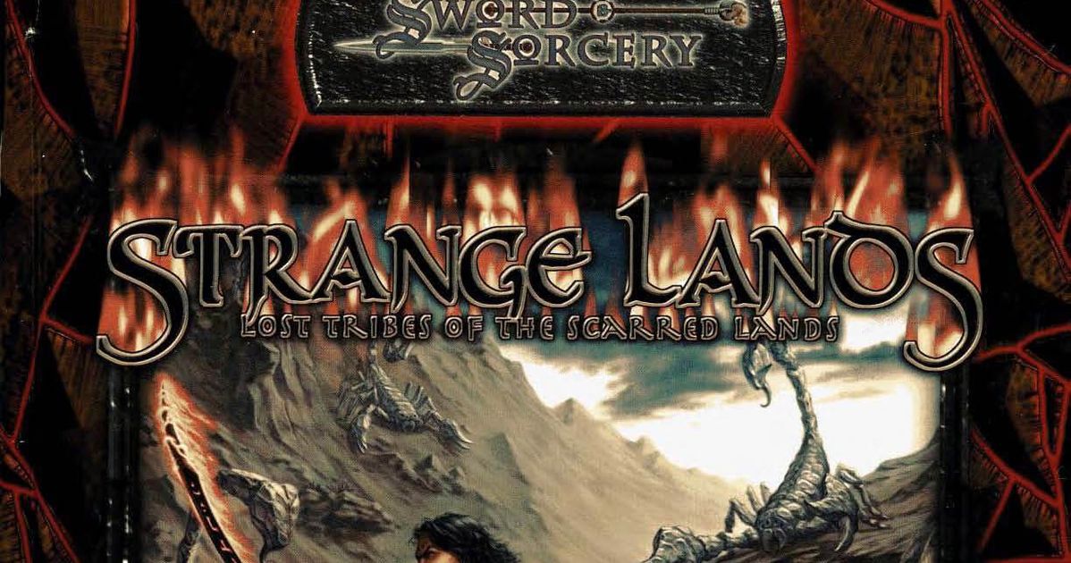 Strange Lands: Lost Tribes of the Scarred Lands | RPG Item | RPGGeek