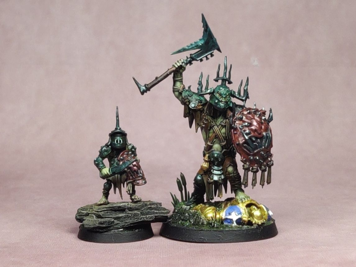 Warhammer Age Of Sigmar: Kruleboyz - : Kruleboyz - Killaboss with Stab ...