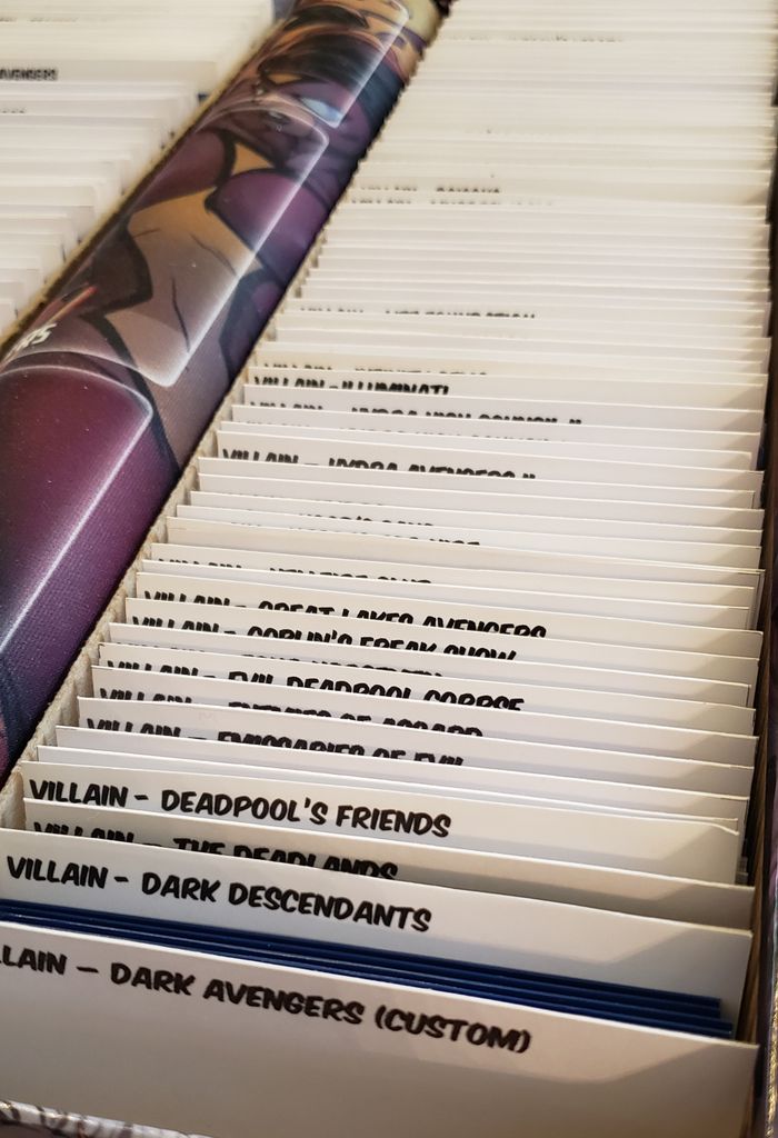 Legendary Marvel Base Game Horizontal Dividers (aclheaxn inspired style ...