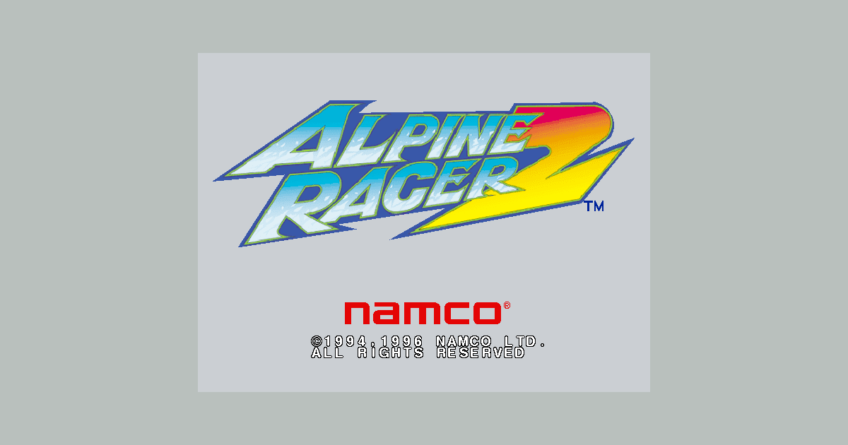 Alpine Racer 2 | Video Game | BoardGameGeek