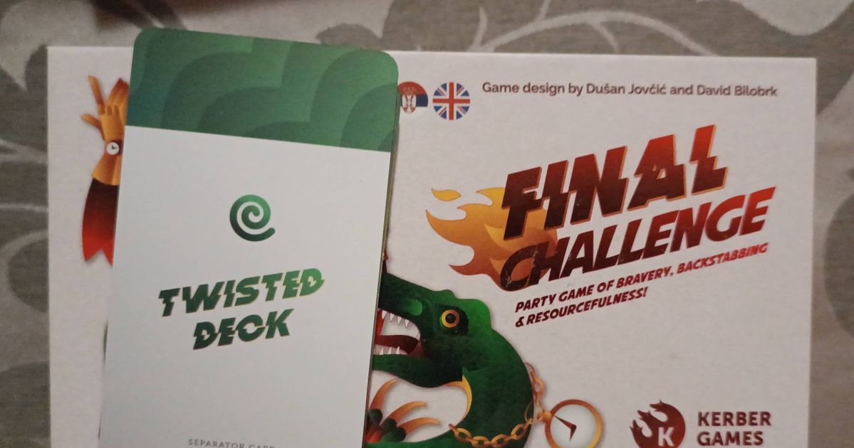 Final Challenge: Twisted Expansion | Board Game | BoardGameGeek