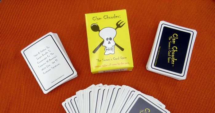 Clam Chowder: The Server's Card Game | Board Game | BoardGameGeek