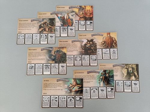 (Enhanced) Advanced heroquest character sheet + class abilities (update ...