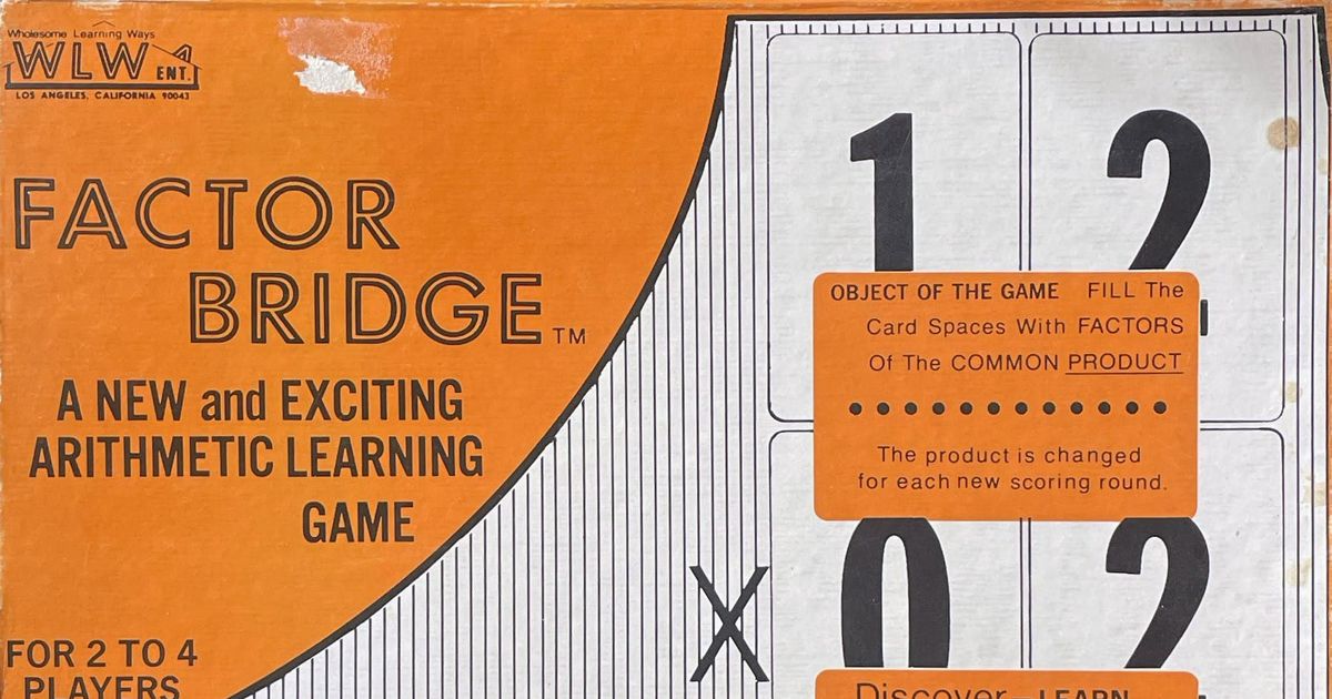 Factor Bridge | Board Game | BoardGameGeek