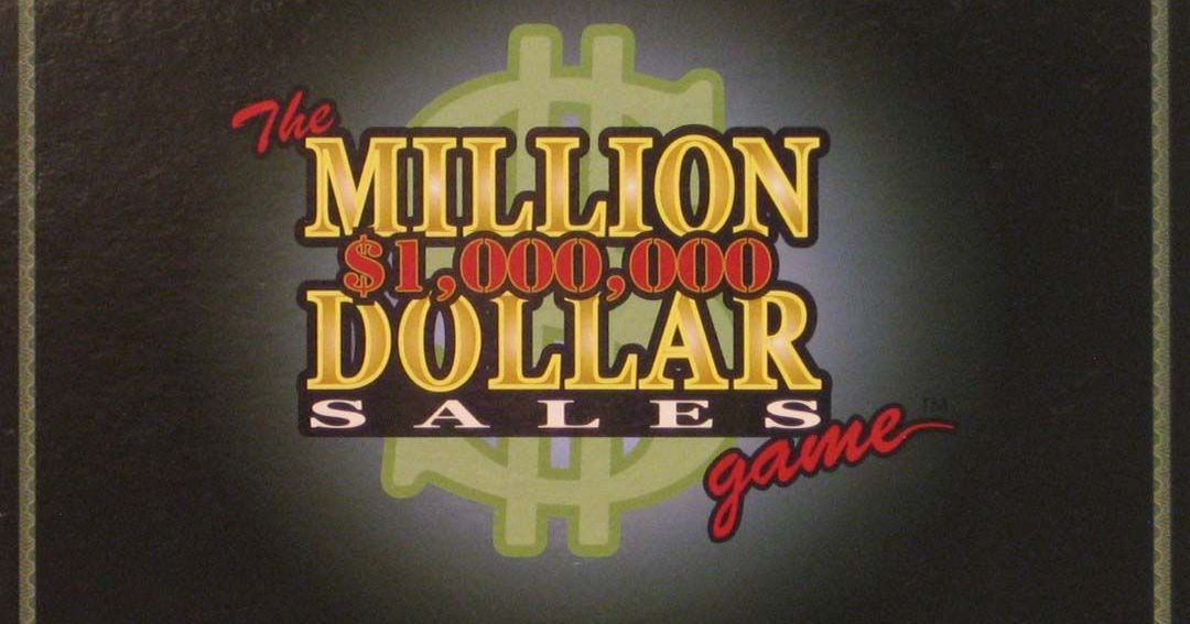 The Million Dollar Sales Game | Board Game | BoardGameGeek