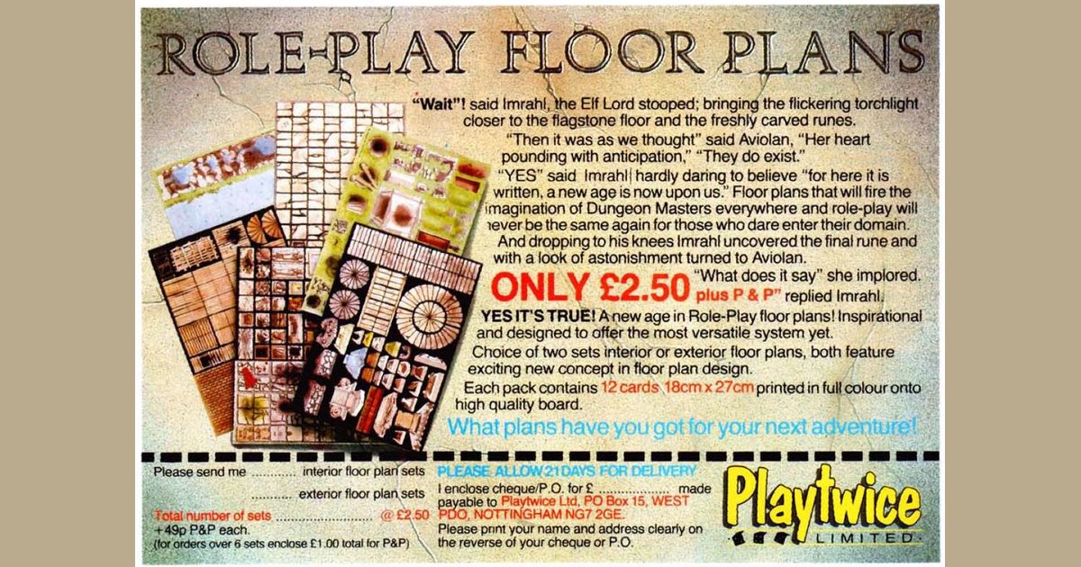 Role-play Floor Plans | RPG Item | RPGGeek