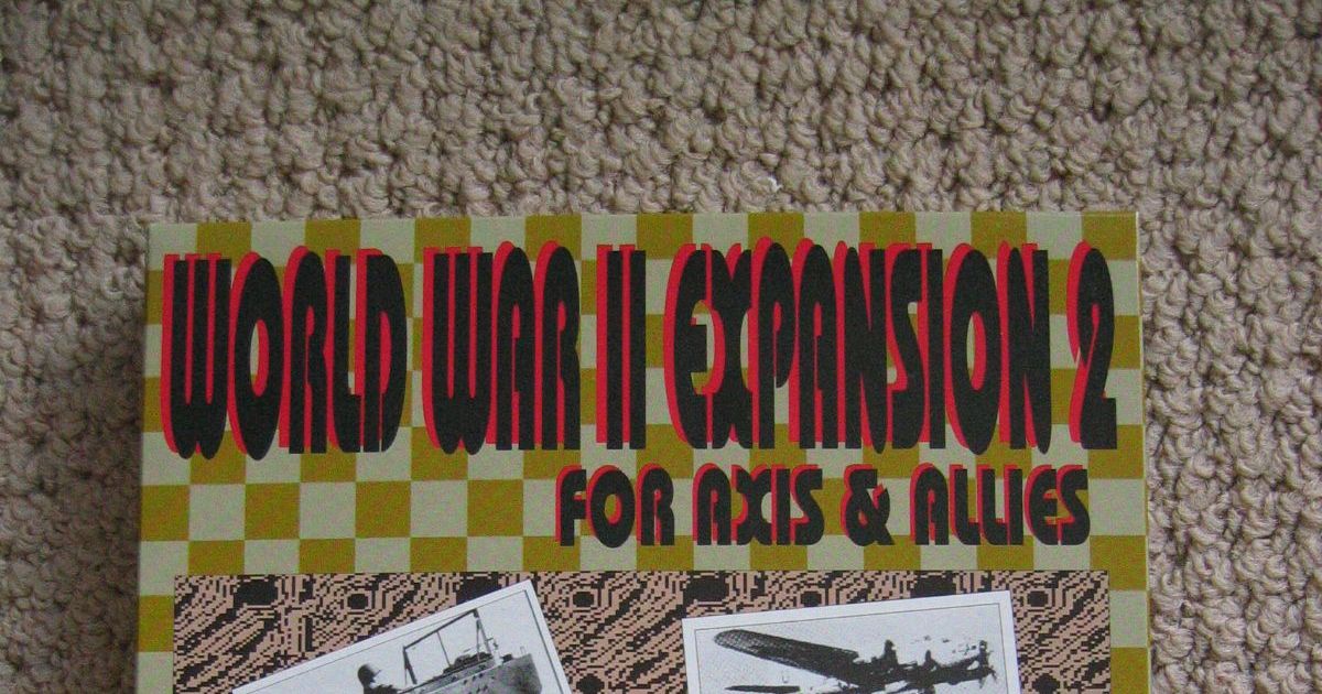 World War II Expansion 2 | Board Game | BoardGameGeek