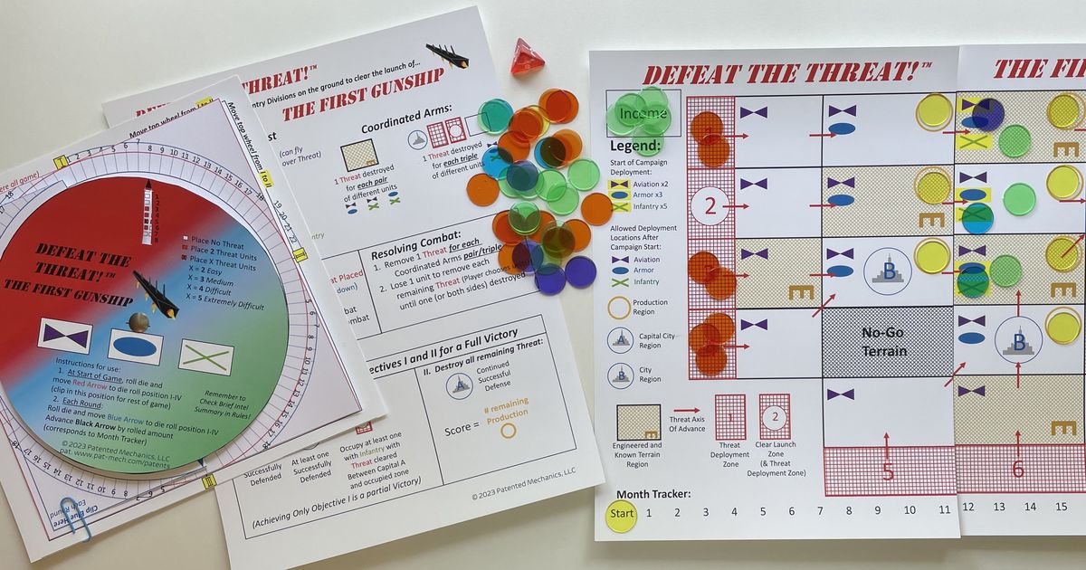 Defeat the Threat! THE FIRST GUNSHIP | Board Game | BoardGameGeek