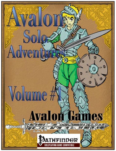 Avalon Solo Adventures Volume 1 | RPG Item | RPGGeek