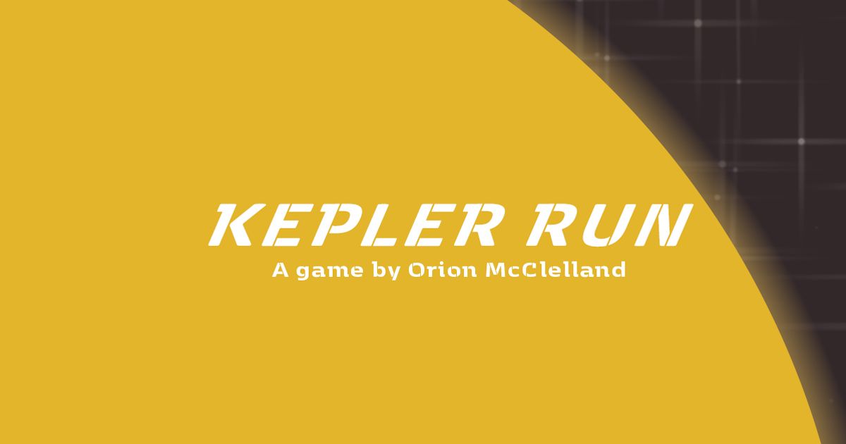Kepler Run | Board Game | BoardGameGeek