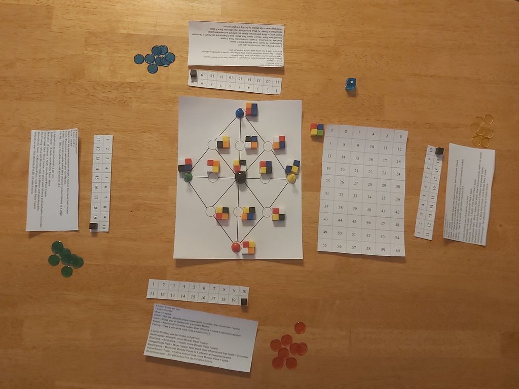 Strategy Game Design 2021-22 Game Prototypes