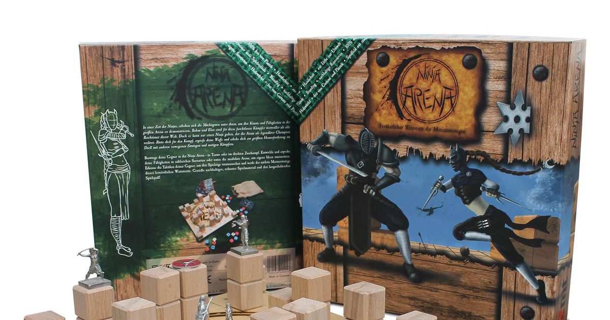 Ninja Arena | Board Game | BoardGameGeek