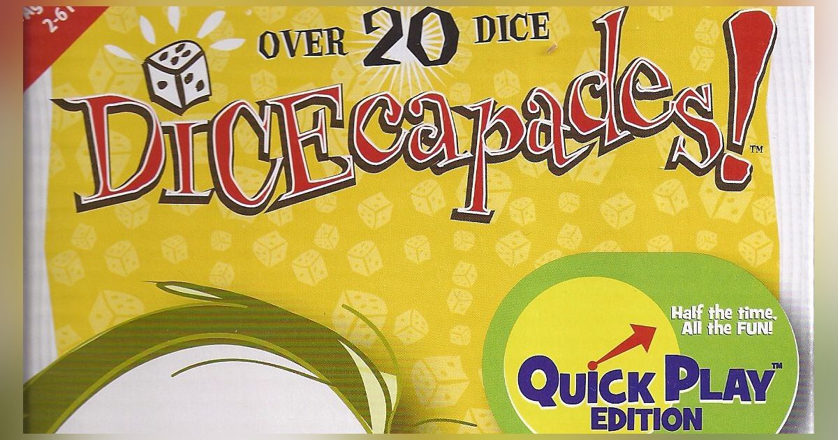 DICEcapades! Quick Play Edition | Board Game | BoardGameGeek