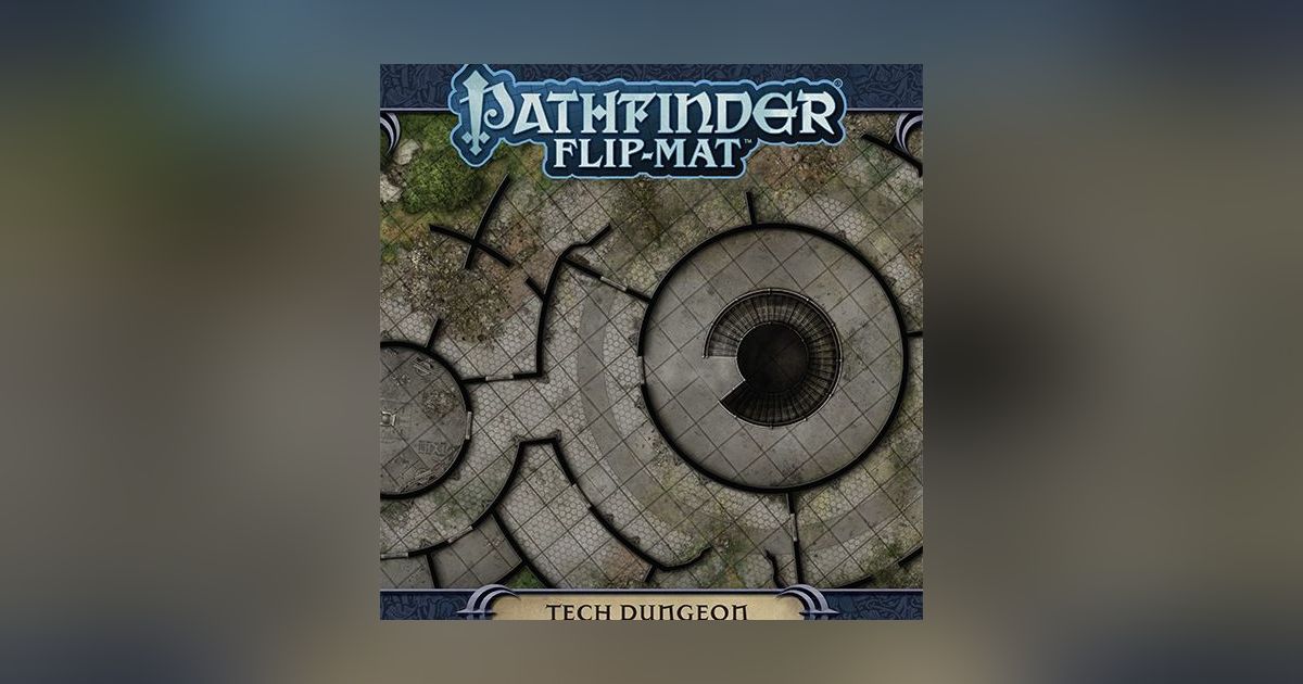 Pathfinder Flip-Mat: Tech Dungeon | RPG Item | RPGGeek