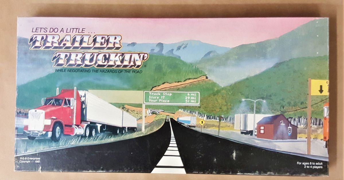 Trailer Truckin' | Board Game | BoardGameGeek