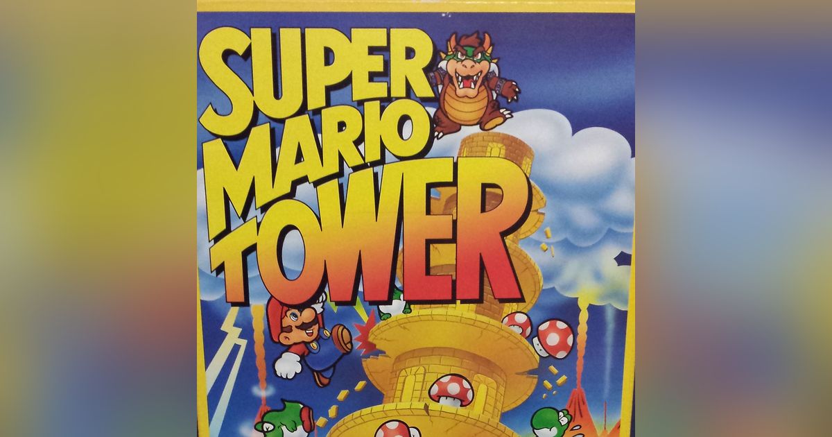Super Mario Tower | Board Game | BoardGameGeek
