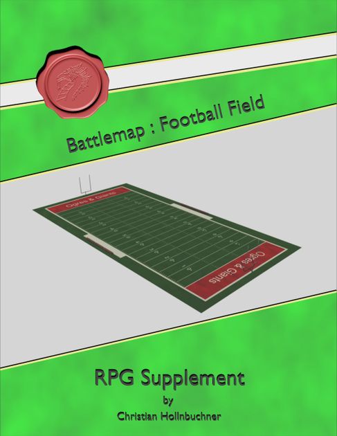 Battlemap: Football Field | RPG Item | RPGGeek